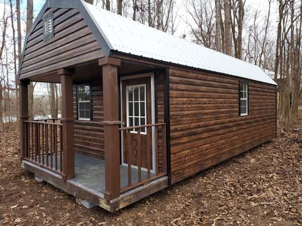 Portable Cabins with Porch - Portable Buildings GA l The Shed Mall