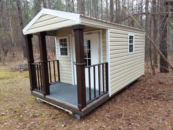 Portable Cabins with Porch - Portable Buildings GA l The Shed Mall