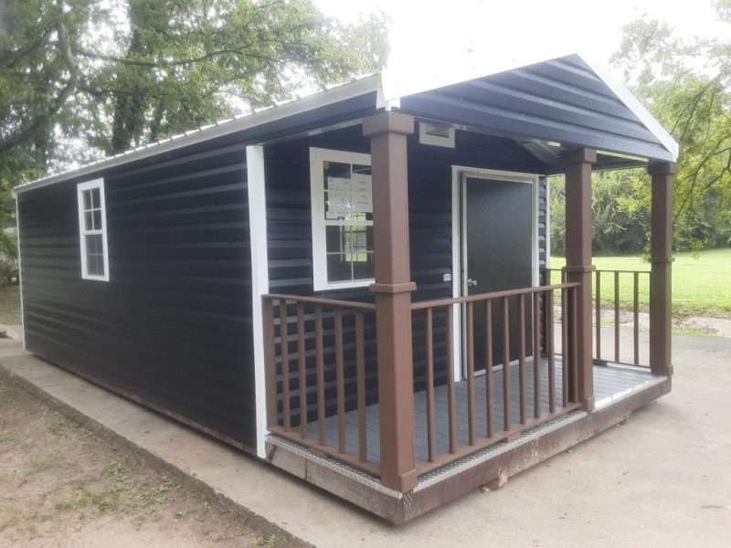 Portable Cabins with Porch - Portable Buildings GA l The Shed Mall